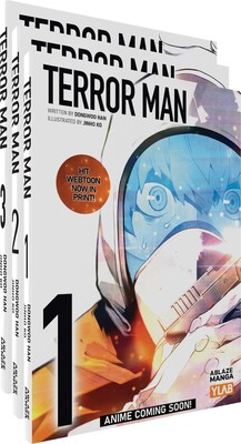 TERROR MAN VOL. 1-3 COLLECTED SET | Book by Dongwoo Han, JinHo Ko ...