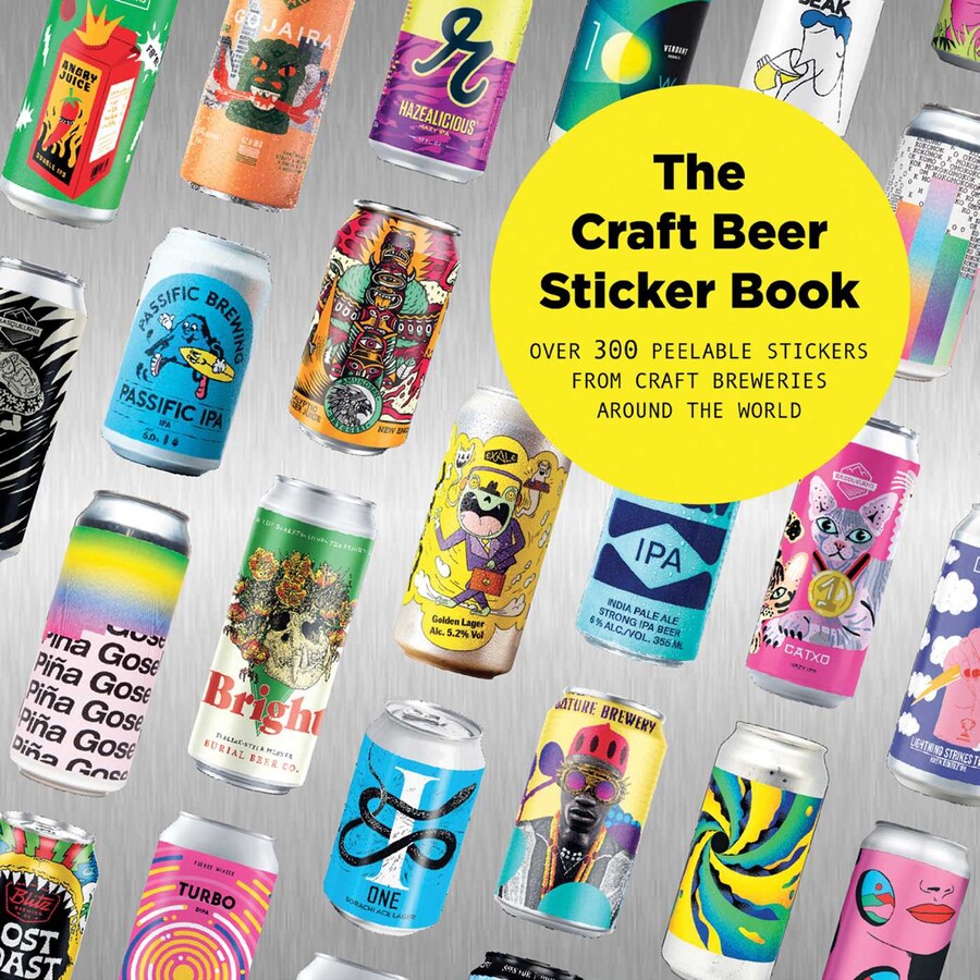 The Craft Beer Sticker Book | Book by Stickerbomb | Official Publisher ...