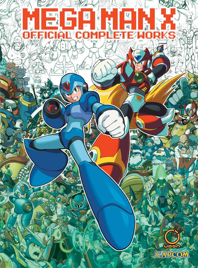 Mega Man X: Official Complete Works (Hardcover) | Book by Capcom ...