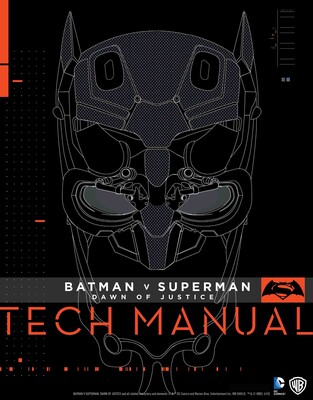 Batman v Superman: Dawn Of Justice: Tech Manual | Book by Adam Newell ...