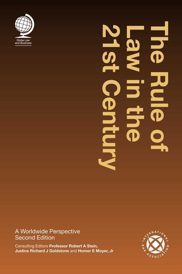 Rule of Law in the 21st Century | Book by Richard J Goldstone, Homer E ...