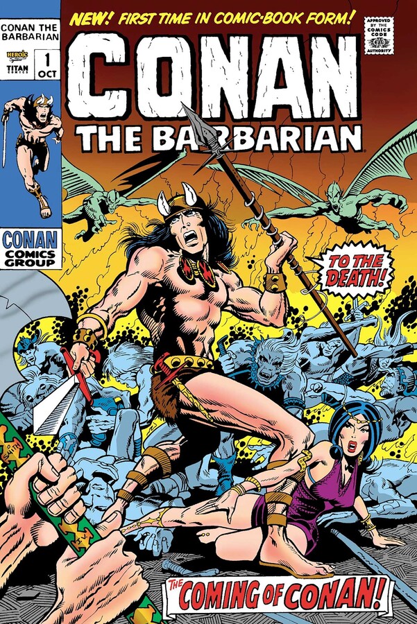Conan The Barbarian: The Original Comics Omnibus Vol.1 | Book by ROY ...