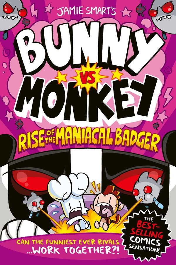 Bunny vs Monkey 5: Rise of the Maniacal Badger | Book by Jamie Smart ...