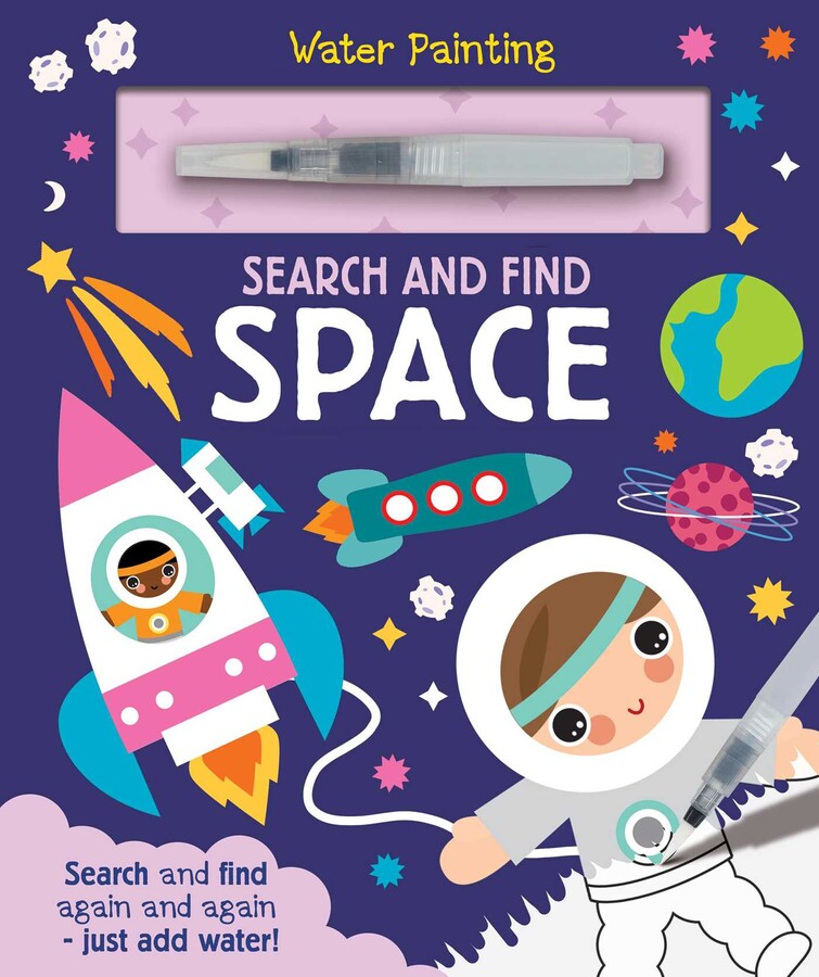 Water Painting Search & Find Space | Book by Georgie Taylor | Official ...
