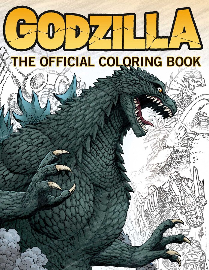 Godzilla: The Official Coloring Book | Book by Godzilla | Official ...