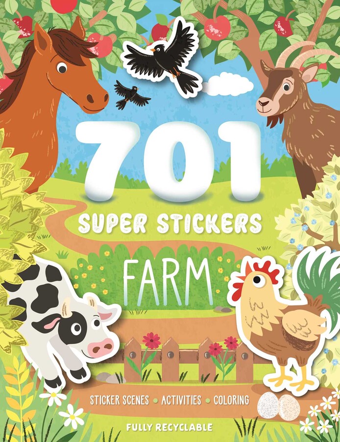 701 Super Stickers Farm | Book by IglooBooks | Official Publisher Page ...