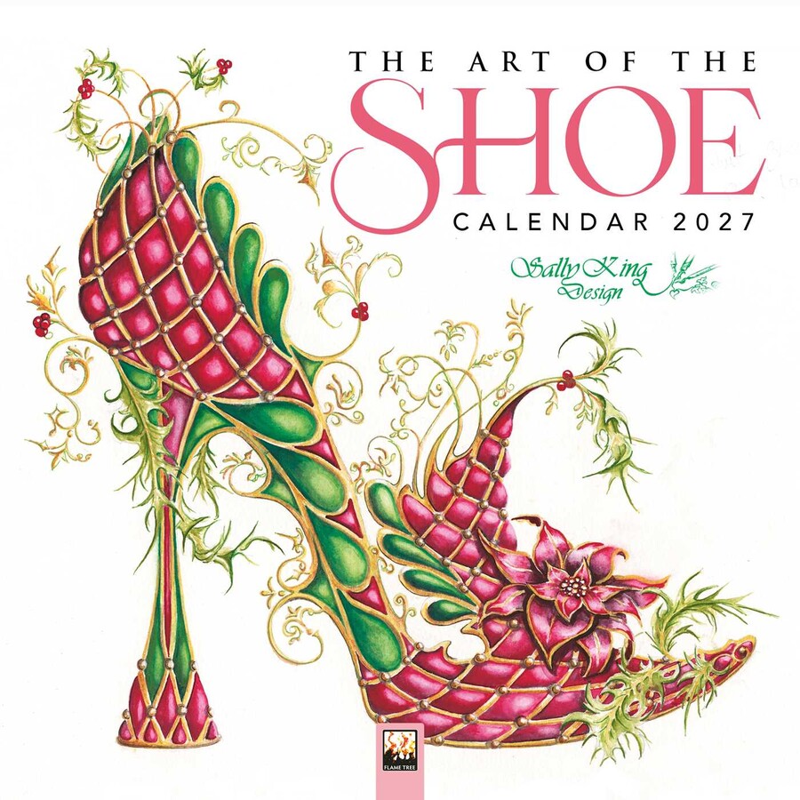 Sally King Design: The Art of the Shoe Mini Wall Calendar 2027 (Art ...