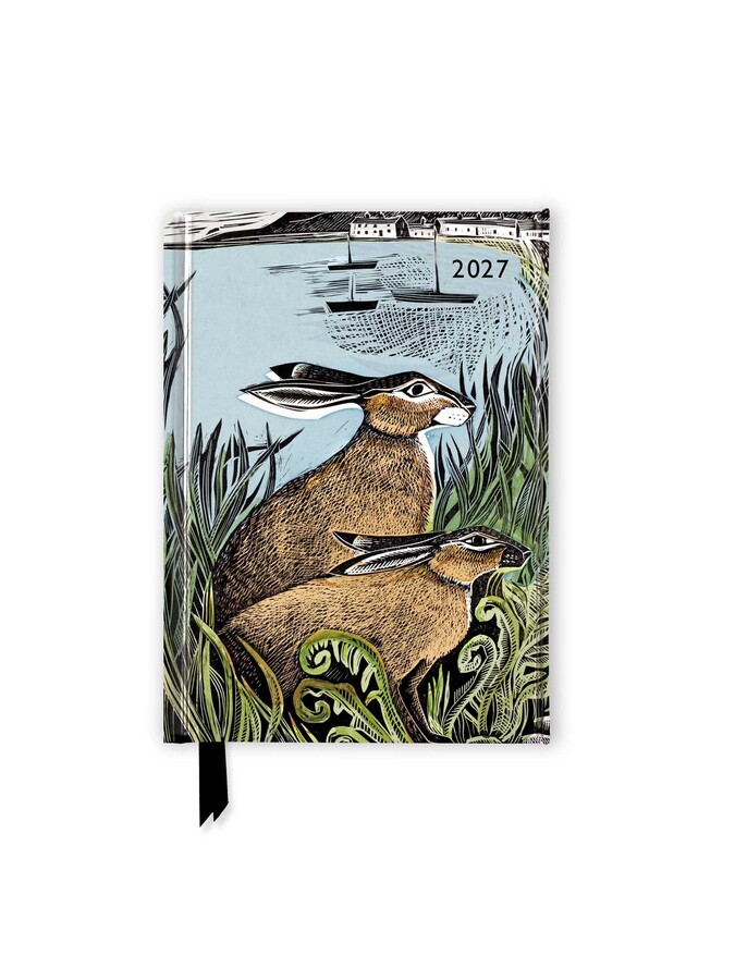 Angela Harding: Rathlin Hares 2027 Luxury Pocket Diary Planner – Week ...