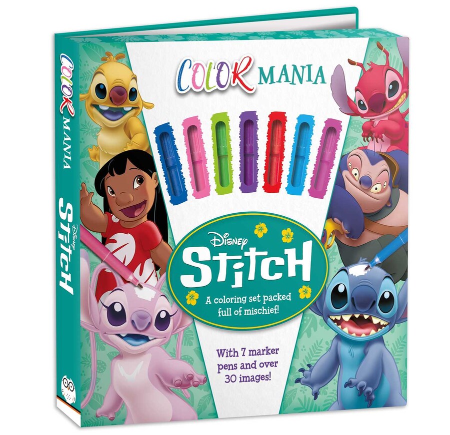 Disney: Colormania Stitch - Book Summary & Video | Official Publisher ...