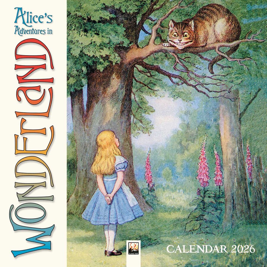 Alice's Adventures in Wonderland Wall Calendar 2026 (Art Calendar ...