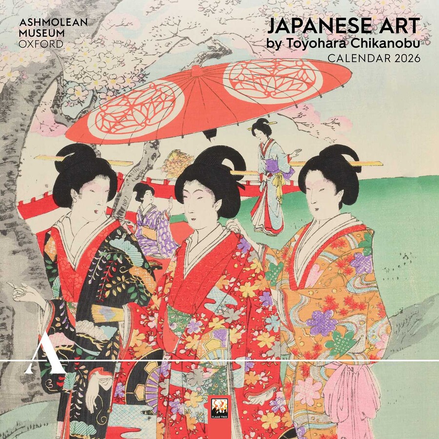 Ashmolean Museum: Japanese Art by Toyohara Chikanobu Wall Calendar 2026 (Art Calendar) - Book ...