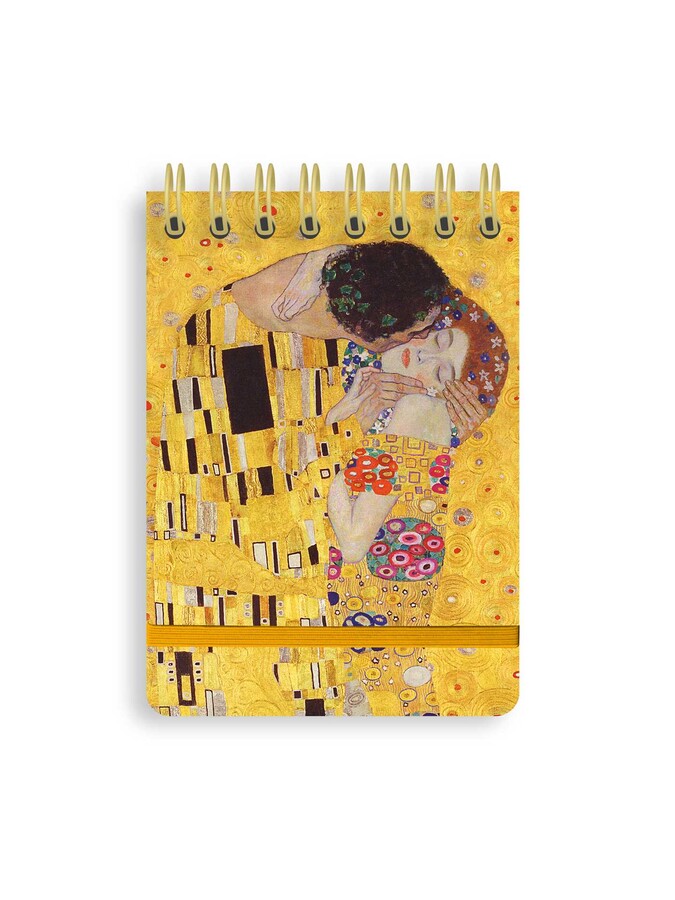 Gustav Klimt: The Kiss (Spiral Bound Pocket Notebook) - Book Summary ...