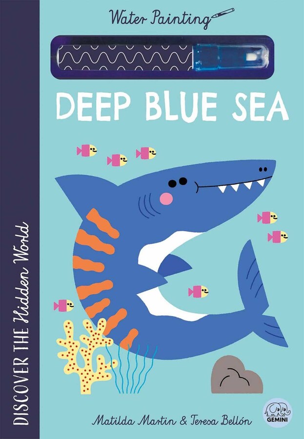Hidden World - Water Painting Deep Blue Sea | Book by Matilda Martin ...