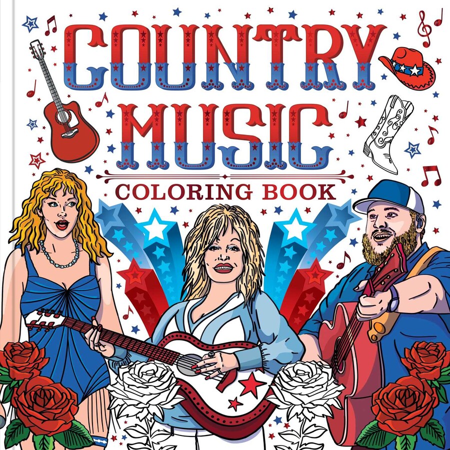 Country Music Coloring Book | Book by IglooBooks, Lucia Gomes Alcaide ...