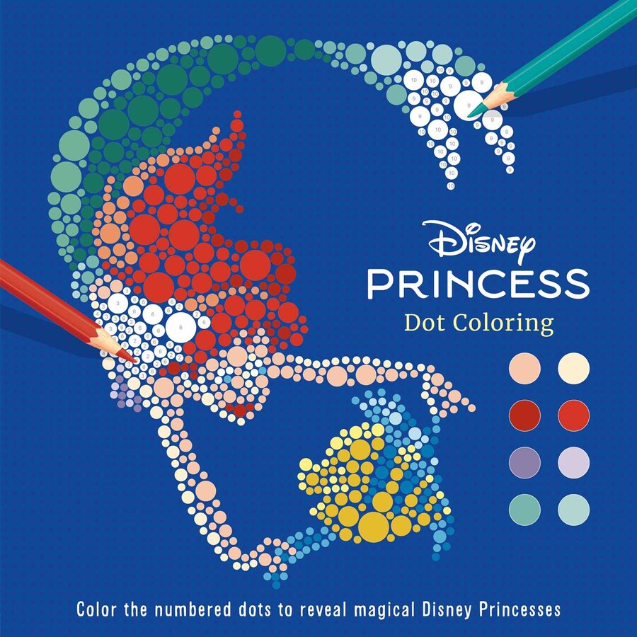 Disney Princess: Dot Coloring | Book by IglooBooks | Official Publisher ...