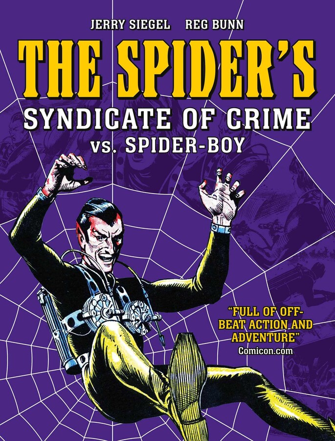 The Spider's Syndicate of Crime vs. Spider-Boy | Book by Jerry Siegel ...