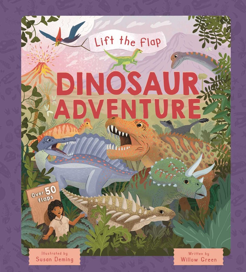Lift-the-Flap Dinosaur Adventure | Book by IglooBooks, Willow Green ...