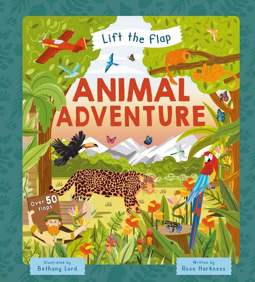 Lift-the-Flap Animal Adventure | Book by IglooBooks, Rose Harkness ...
