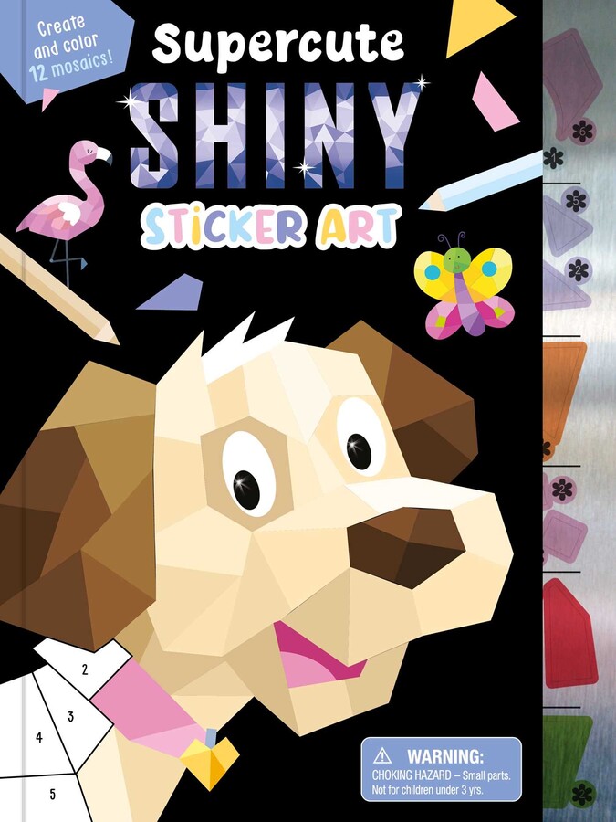 Supercute Shiny Sticker Art | Book by IglooBooks, Hannah Wood ...