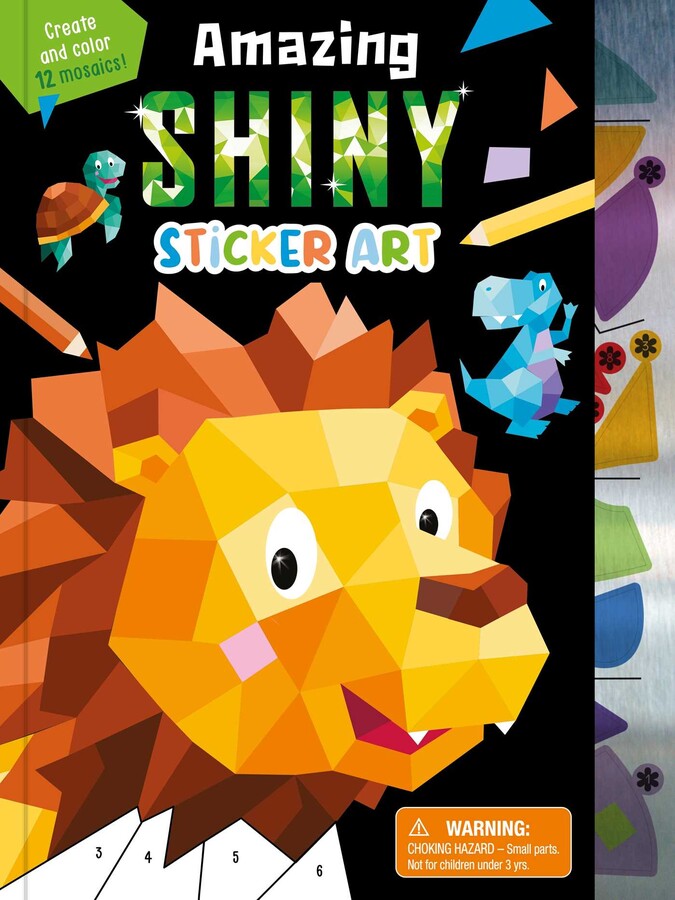 Amazing Shiny Sticker Art | Book by IglooBooks, Hannah Wood | Official ...