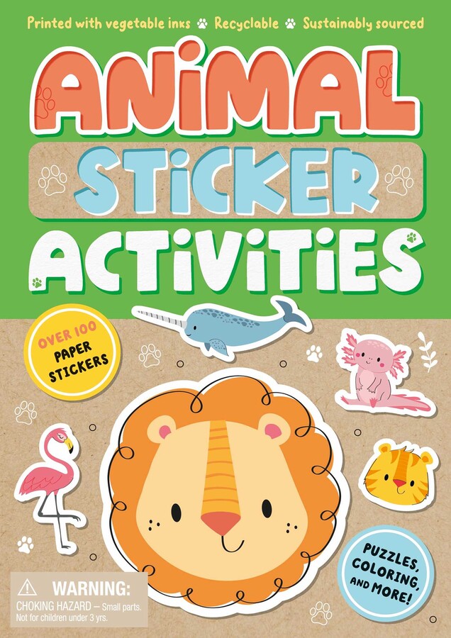 Animal Eco Sticker Activities | Book by IglooBooks, Malu Lenzi ...