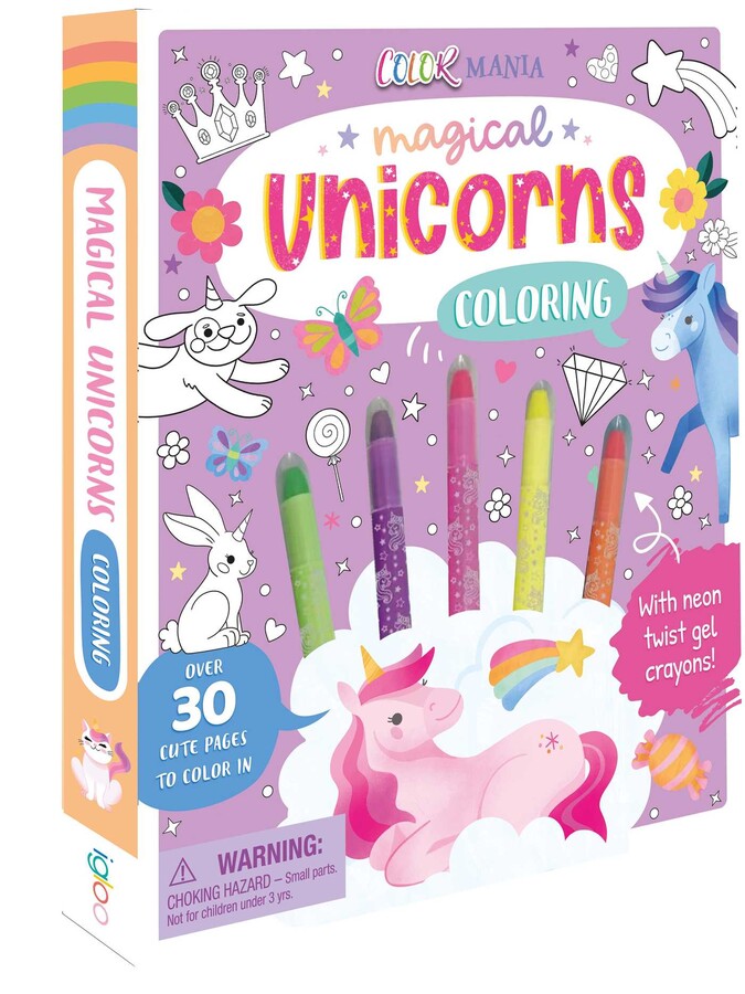 Magical Unicorns Coloring - Book Summary & Video | Official Publisher ...