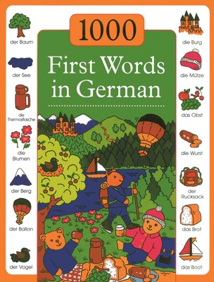 1000 First Words in German | Book by Andrea Kenkmann, Susie Lacome ...