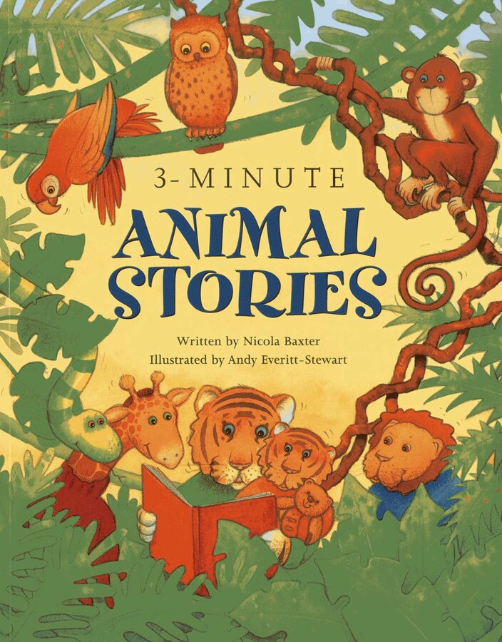 3-Minute Animal Stories | Book by Nicola Baxter, Andy Everitt-Stewart ...