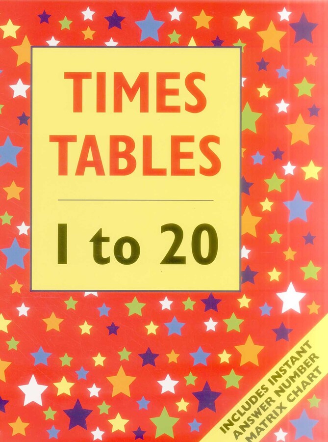 Times Table 1 to 20 (Floor Book) | Book by Armadillo Publishing ...
