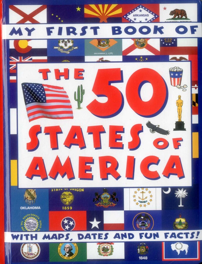 My First Book of the 50 States of America | Book by Anness Punlishing ...