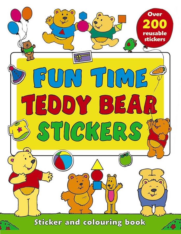 Fun Time Teddy Bear Stickers | Book by Michael Johnstone, Jenny Tulip | Official Publisher Page ...