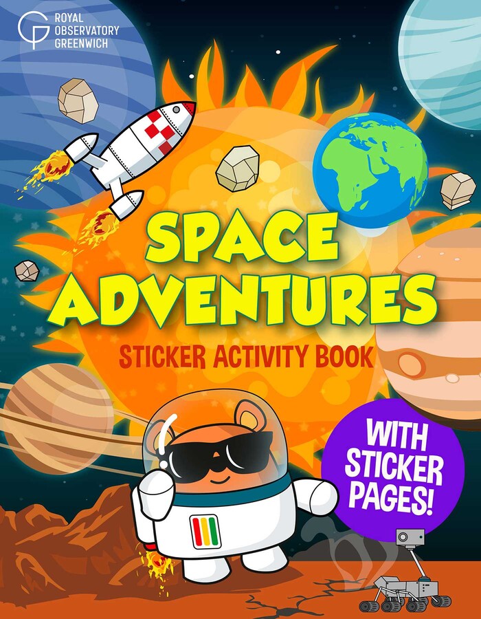 Space Adventures Sticker Activity Book | Book by Royal Observatory ...
