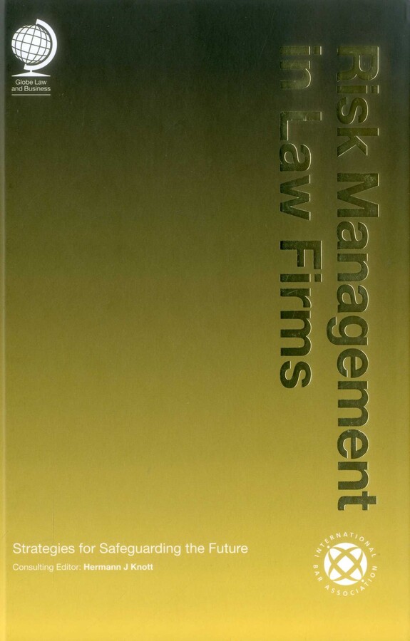 Risk Management in Law Firms | Book by Hermann Knott | Official ...