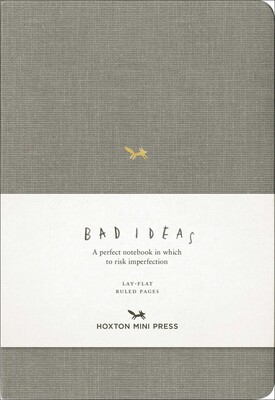 A Notebook for Bad Ideas (grey/lined) | Book by Hoxton Mini Press ...