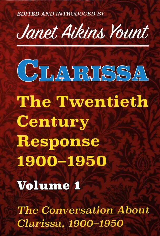 Clarissa: The Twentieth Century Response 1900-1950: | Book by Janet ...