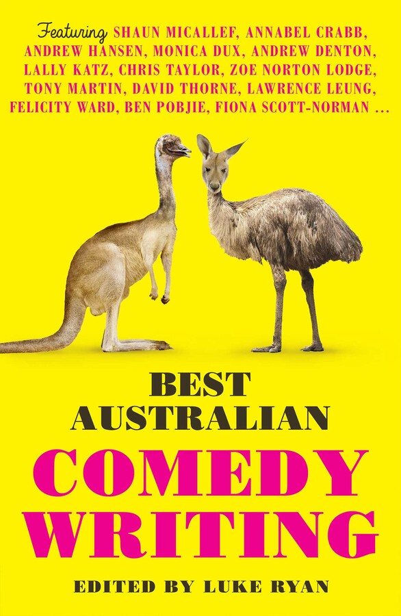 Best Australian Comedy Writing | Book by Luke Ryan | Official Publisher ...