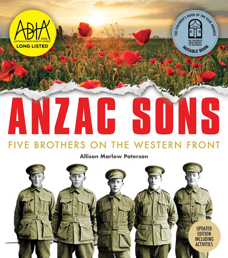 Anzac Sons (updated) | Book by Allison Paterson | Official Publisher ...