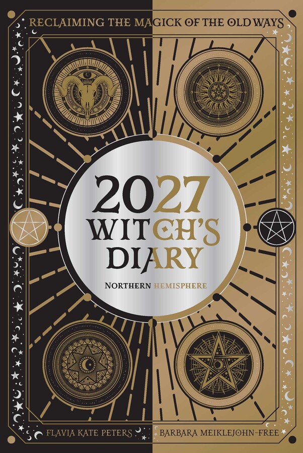 2027 Witch's Diary and Planner Calendar - Northern Hemisphere - Book ...