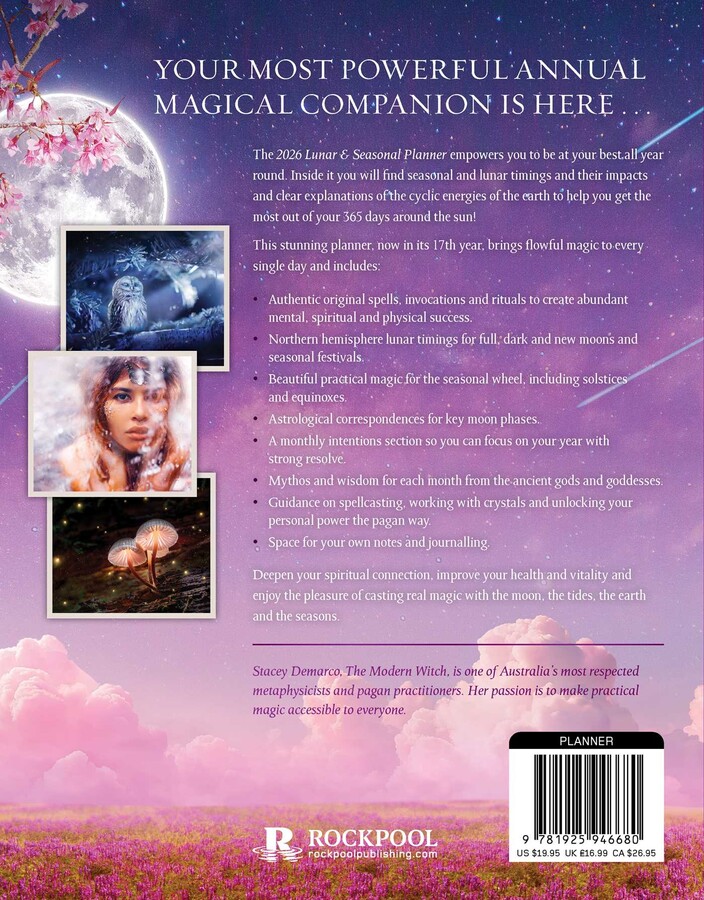 2026 Lunar and Seasonal Planner Calendar: Northern Hemisphere - Book ...