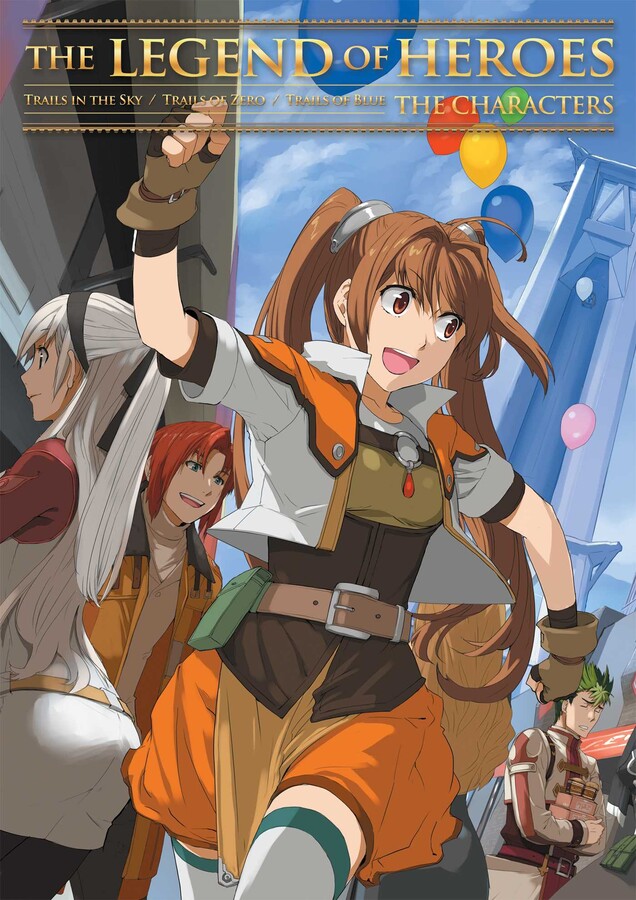 The Legend of Heroes: Characters | Book by Nihon Falcom | Official ...