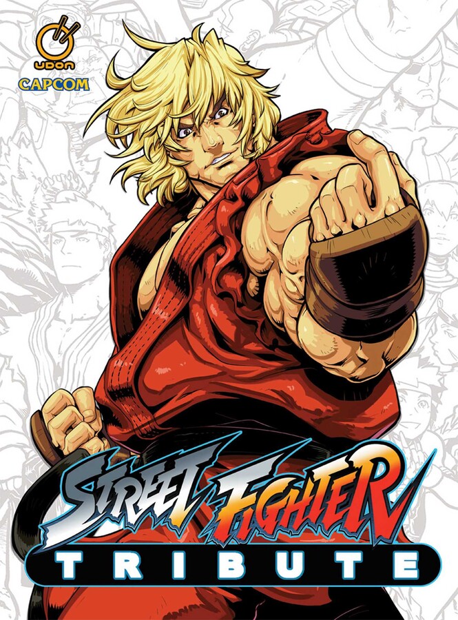 Street Fighter Tribute (Hardcover) | Book by UDON, Various | Official ...