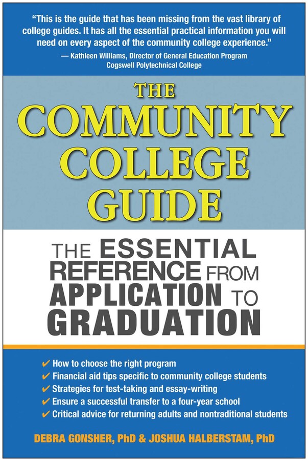 The Community College Guide | Book by Joshua Halberstam, Debra Gonsher ...
