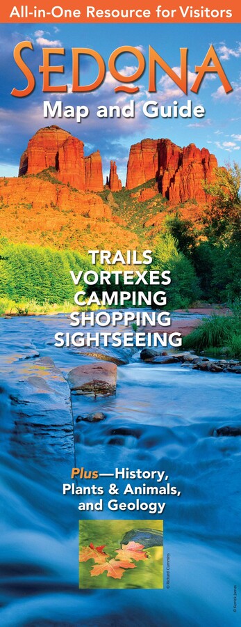 Sedona Map and Guide | Book by Bronze Black, Kathleen Bryant | Official ...