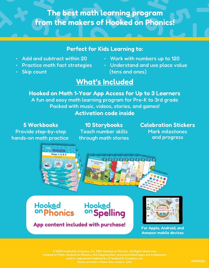 Hooked on Math - Math Fundamentals | Book by Hooked on Math | Official ...