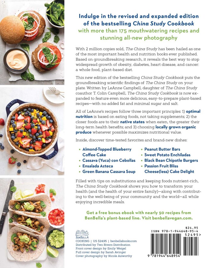 The China Study Cookbook | Book by Leanne Campbell | Official Publisher ...