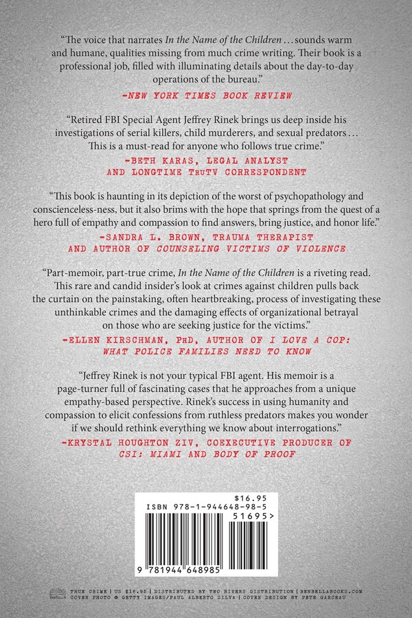 In the Name of the Children | Book by Jeffrey L. Rinek, Marilee Strong ...