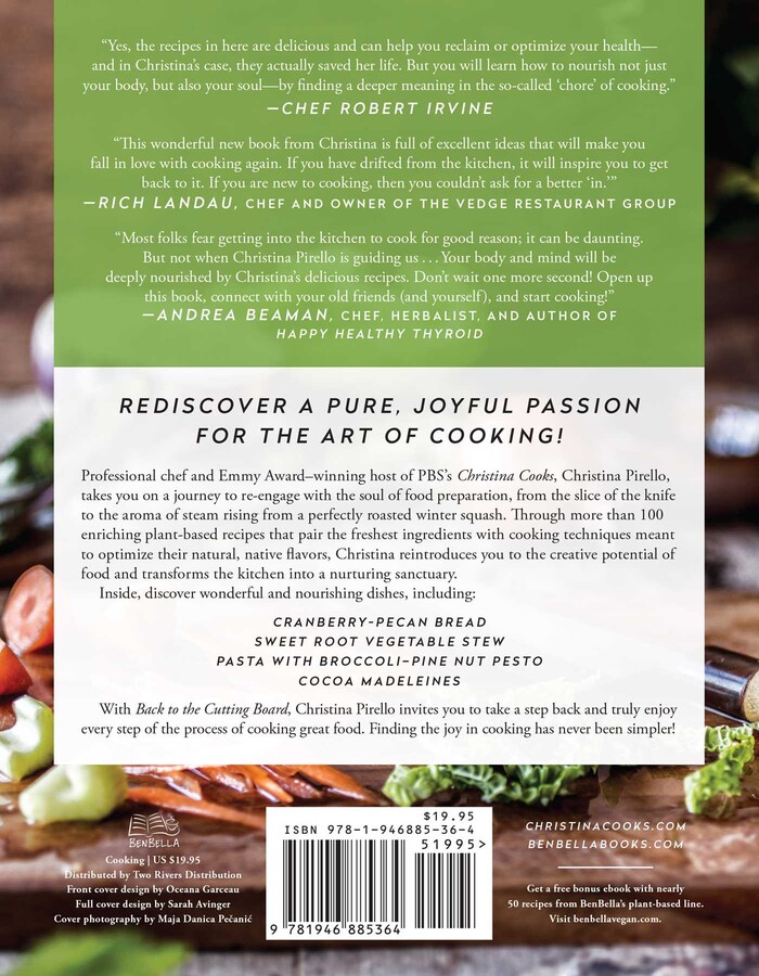 Back to the Cutting Board | Book by Christina Pirello | Official ...