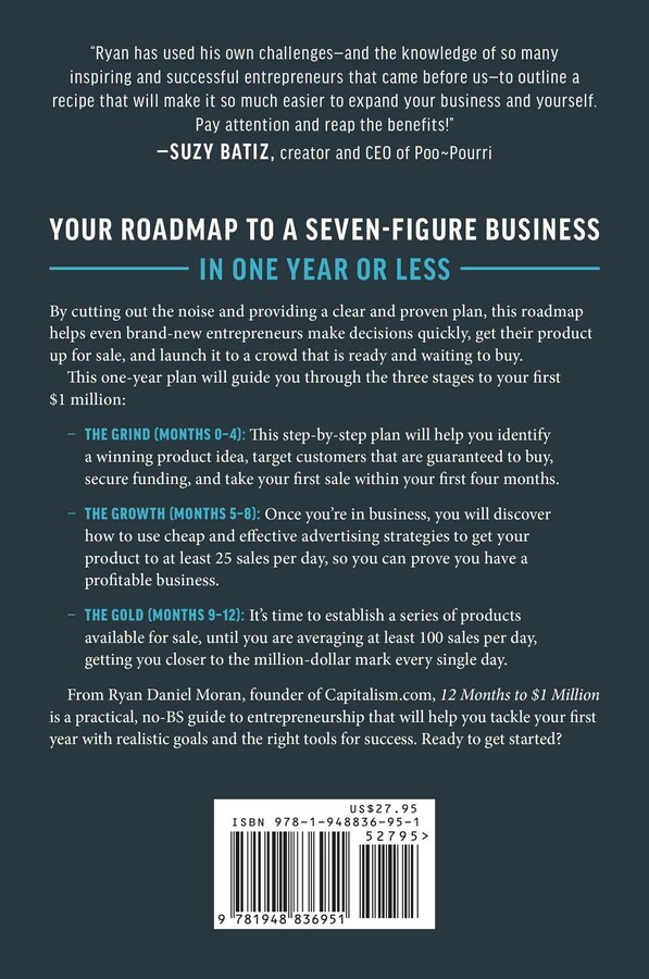 12 Months to $1 Million | Book by Ryan Daniel Moran, Russell Brunson ...
