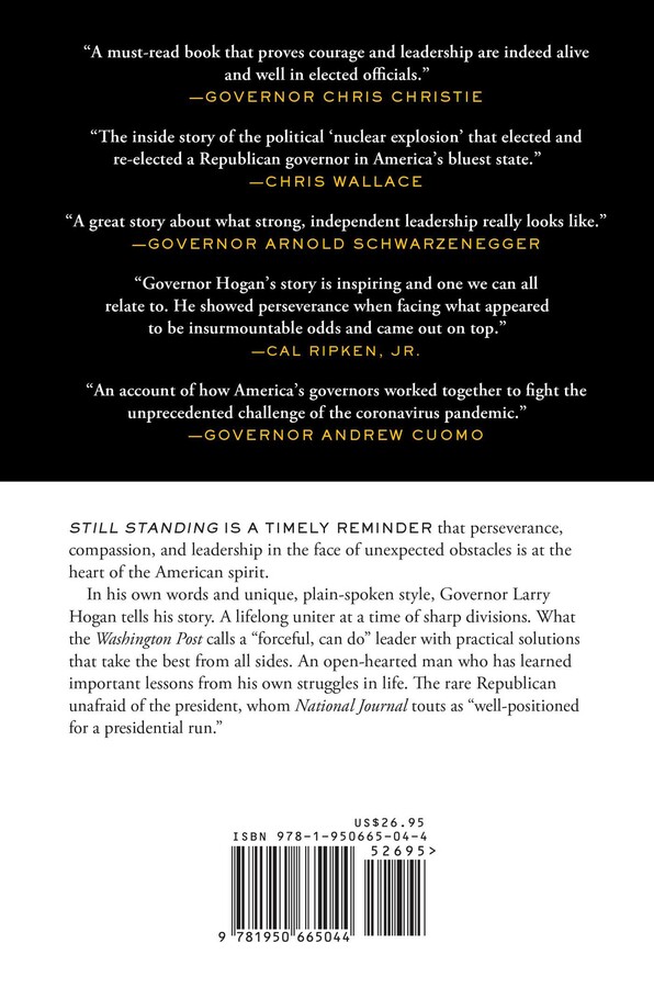Still Standing | Book by Larry Hogan, Ellis Henican | Official ...