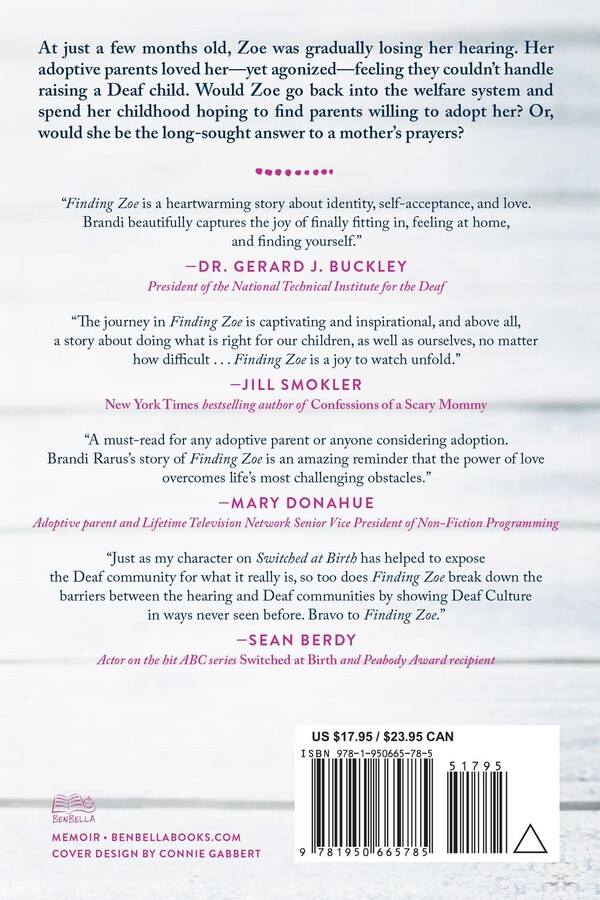 Finding Zoe | Book by Brandi Rarus, Gail Harris, Marlee Matlin ...